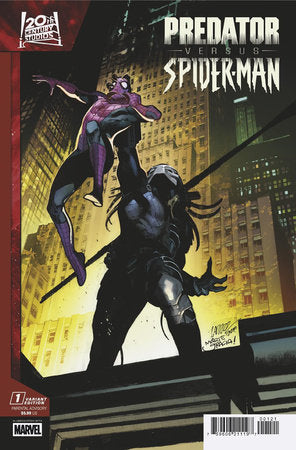 Predator vs Spider-Man #1 Pepe Larraz Variant (2025) – Poly's Comics