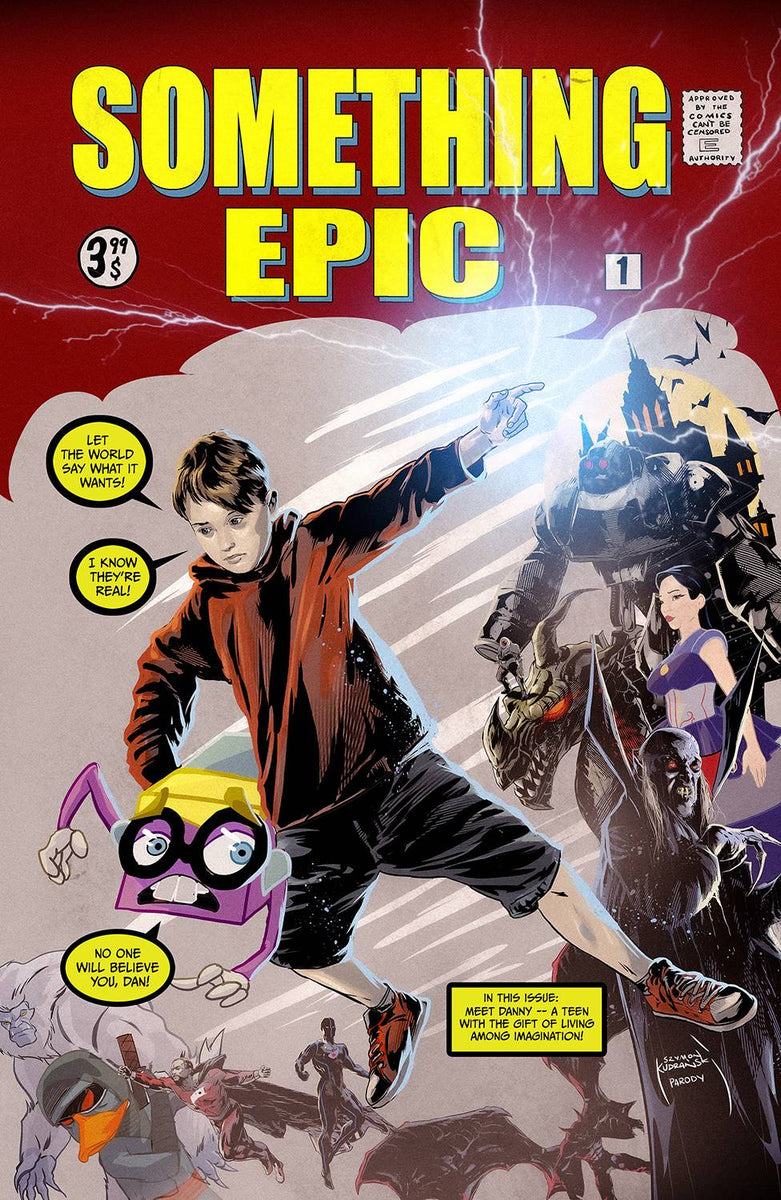 Something Epic #1 CVR D Amazing Fantasy Homage Variant – Poly's Comics