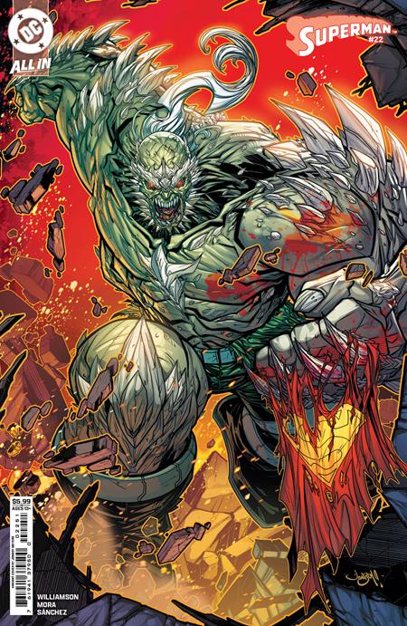 Superman #22 Jonboy Meyers Card Stock Variant (2025) – Poly's Comics